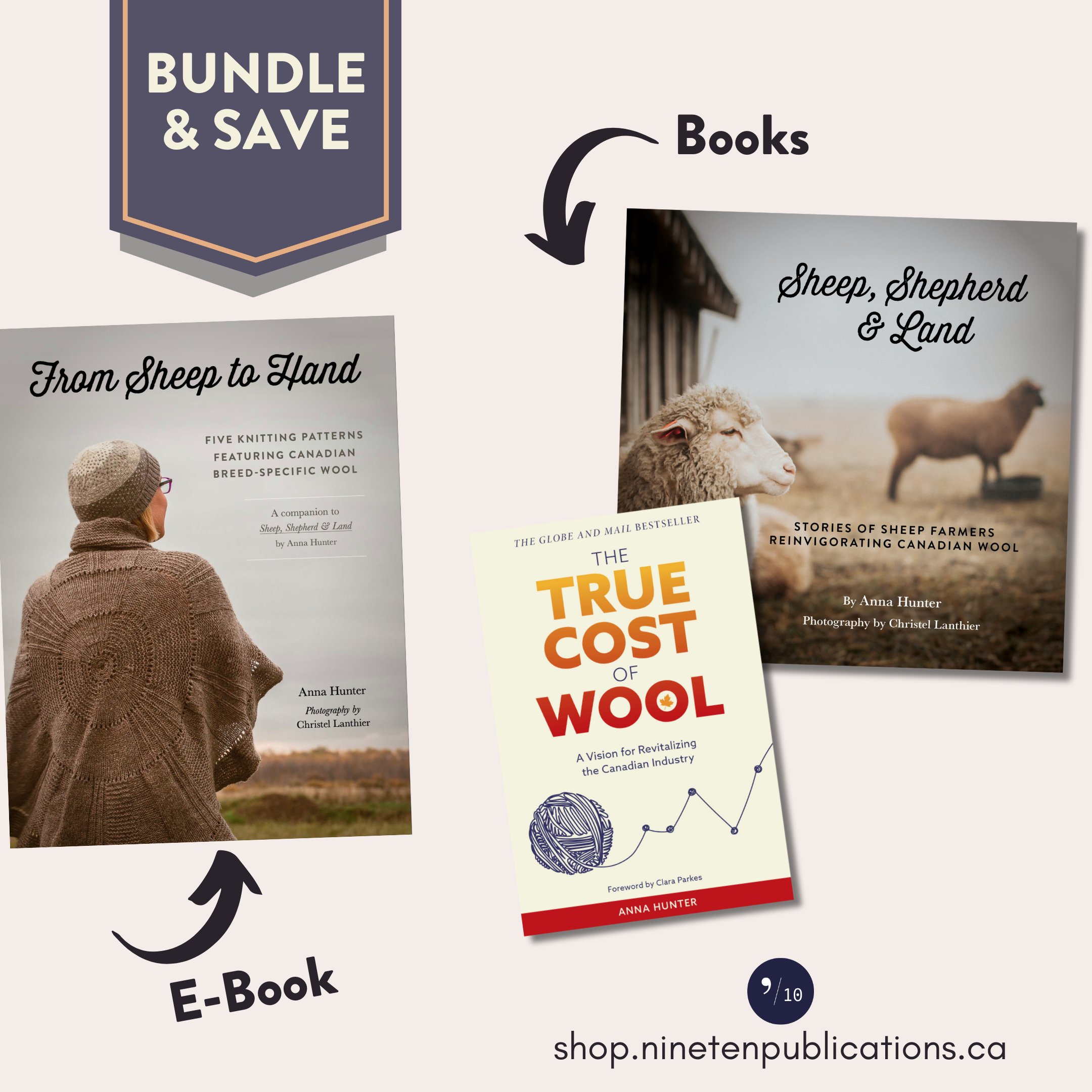 Canadian Wool + Knitting Bundle – Nine Ten Publications